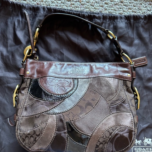 Coach | Bags | Coach Zoe Patchwork Limited Edition Hobo Bag Vintage ...
